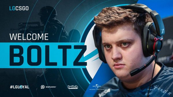 Luminosity Announces Boltz Signing to CS:GO Roster