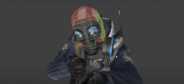 Significant difference in head hitboxes for agent models found in CS:GO
