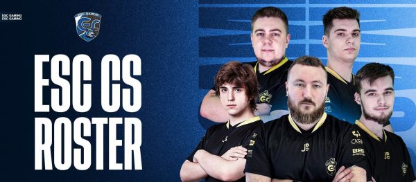ESC Gaming unveil new roster